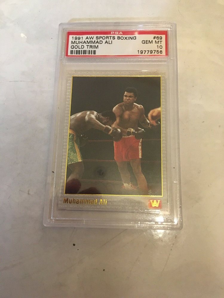 Auction Prices Realized Boxing Wrestling Cards Mma 1991 AW Sports ...