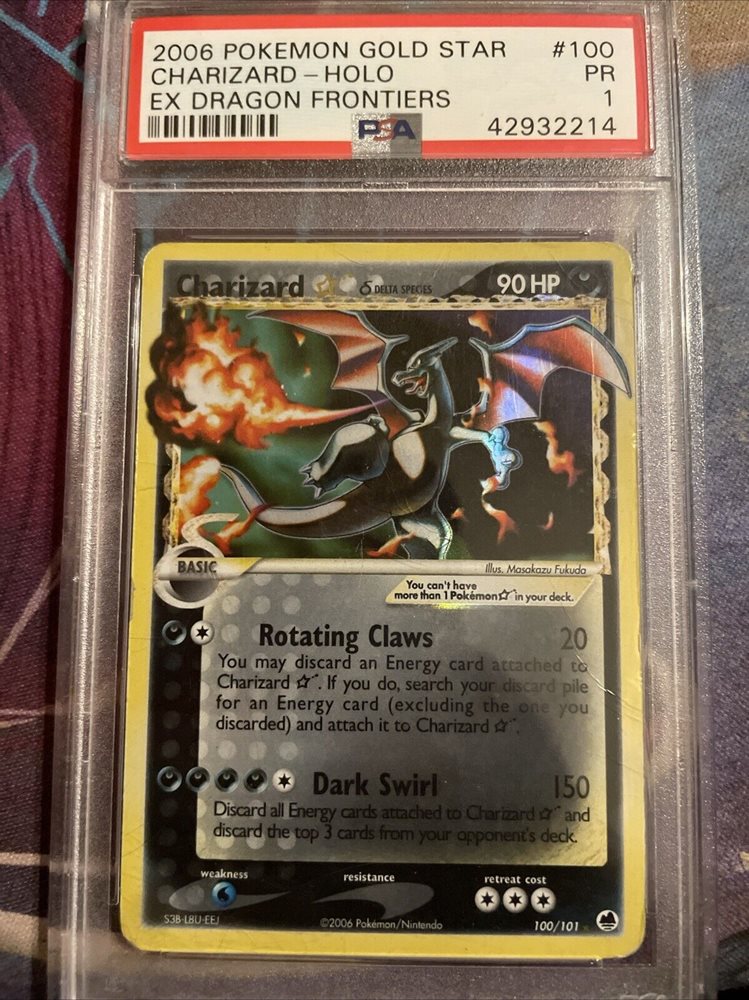 Auction Prices Realized Tcg Cards 2006 Pokemon Ex Dragon Frontiers Charizard-Holo
