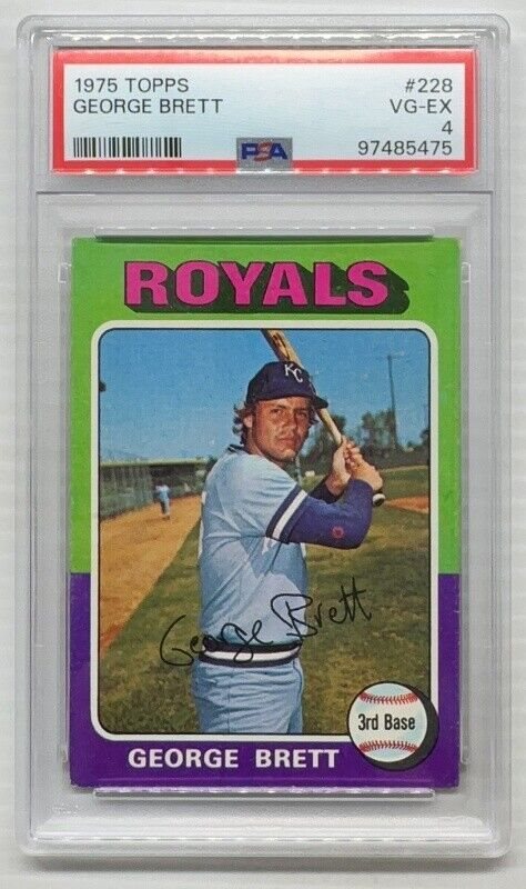 Auction Prices Realized Baseball Cards 1975 Topps George Brett