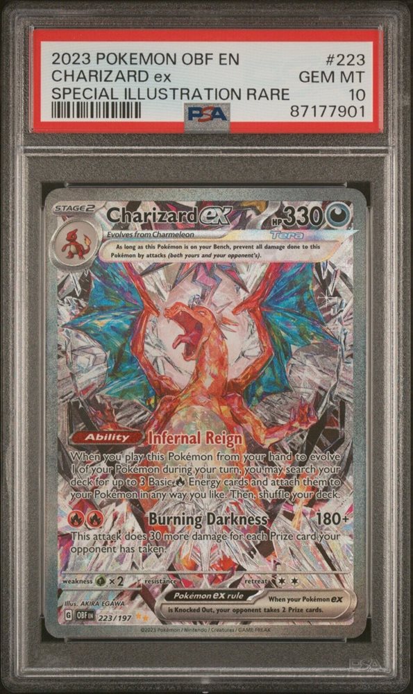 Auction Prices Realized Tcg Cards 2023 Pokemon Obf En-Obsidian Flames ...