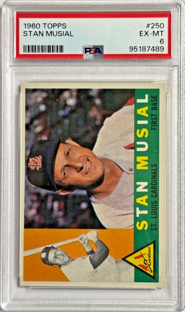 Auction Prices Realized Baseball Cards 1960 Topps Stan Musial