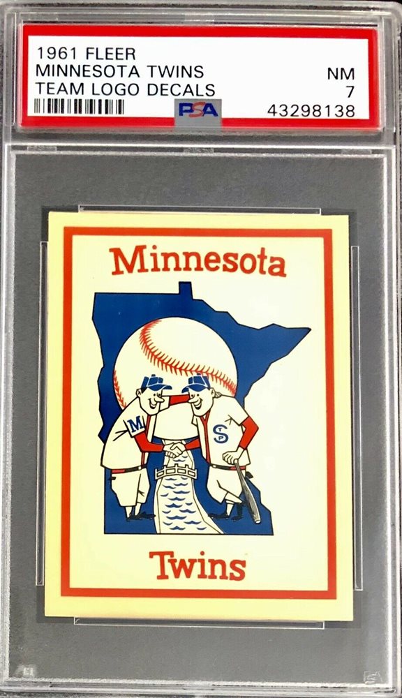 eBay Auction Item 293214447372 Baseball Cards 1961 Fleer Team Logo Decals