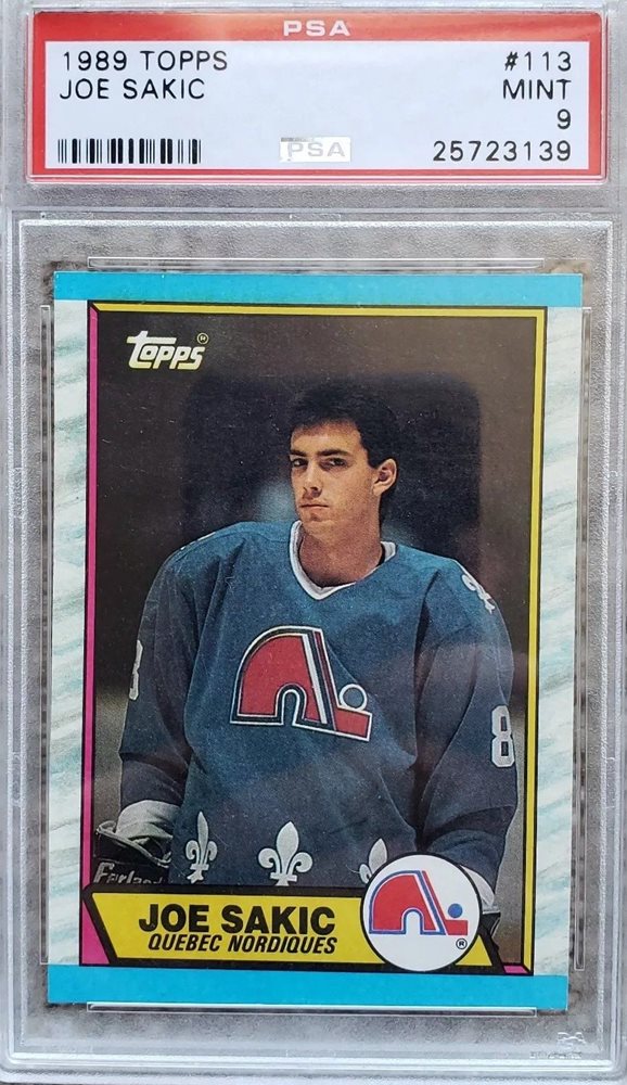 Auction Prices Realized Hockey Cards 1989 Topps Joe Sakic