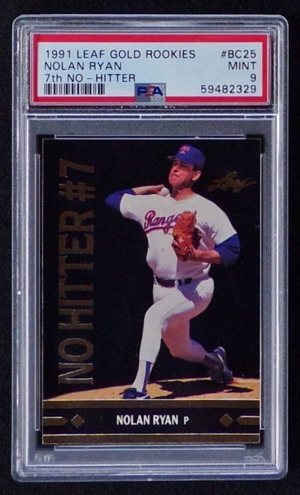 Auction Prices Realized Baseball Cards 1991 Leaf Gold Rookies Nolan Ryan