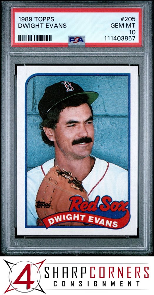 Auction Prices Realized Baseball Cards 1989 TOPPS Dwight Evans