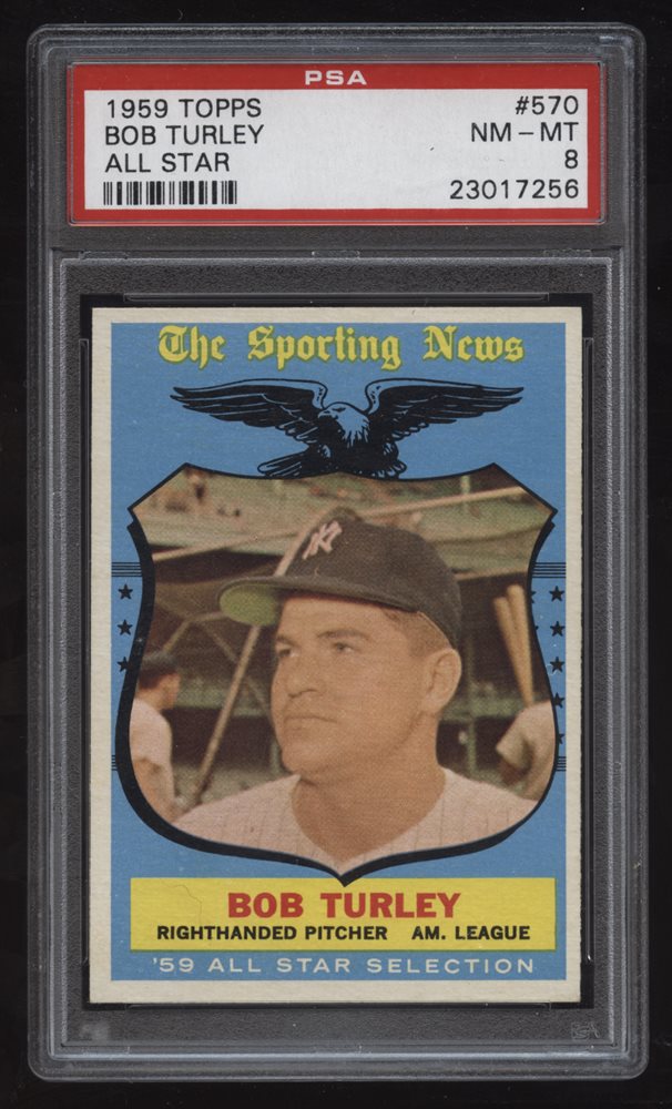 Auction Prices Realized Baseball Cards 1959 Topps Bob Turley