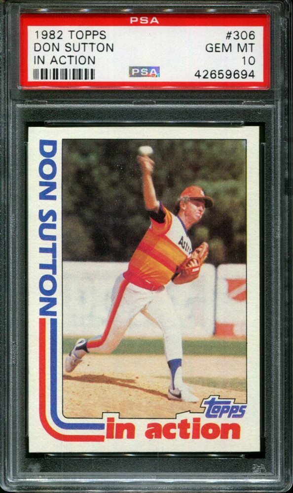 Auction Prices Realized Baseball Cards 1982 Topps Don Sutton