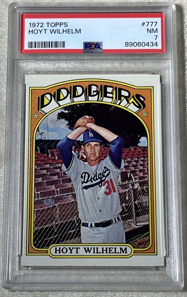 Auction Prices Realized Baseball Cards 1972 Topps Hoyt Wilhelm