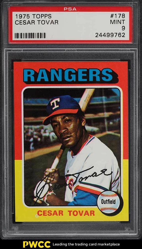 Auction Prices Realized Baseball Cards 1975 TOPPS Cesar Tovar