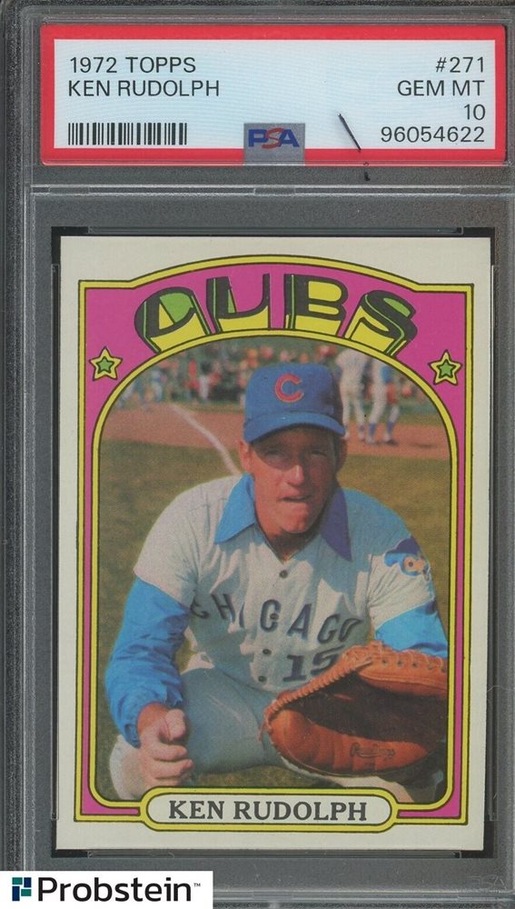 Auction Prices Realized Baseball Cards 1972 TOPPS Ken Rudolph