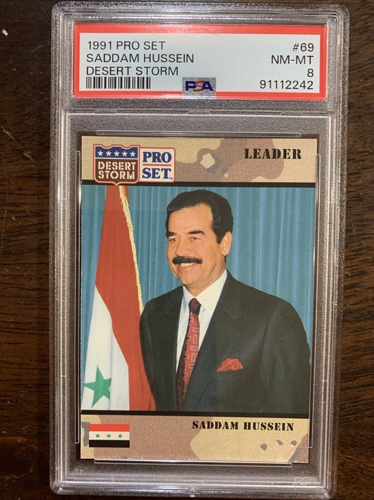 Auction Prices Realized Non-Sport Cards 1991 PRO SET DESERT STORM ...