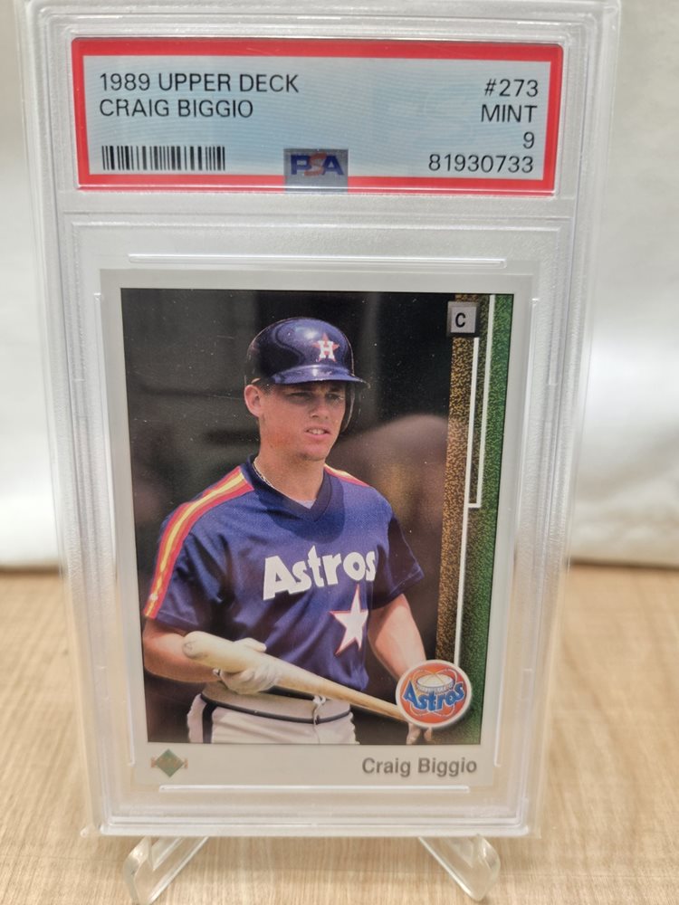 Auction Prices Realized Baseball Cards 1989 UPPER DECK Craig Biggio