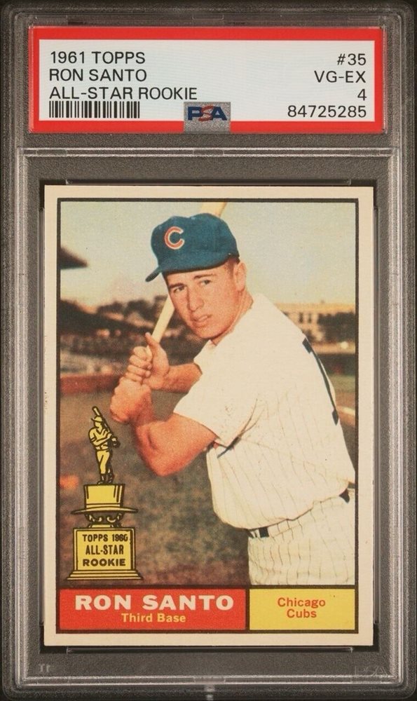 Auction Prices Realized Baseball Cards 1961 Topps Ron Santo