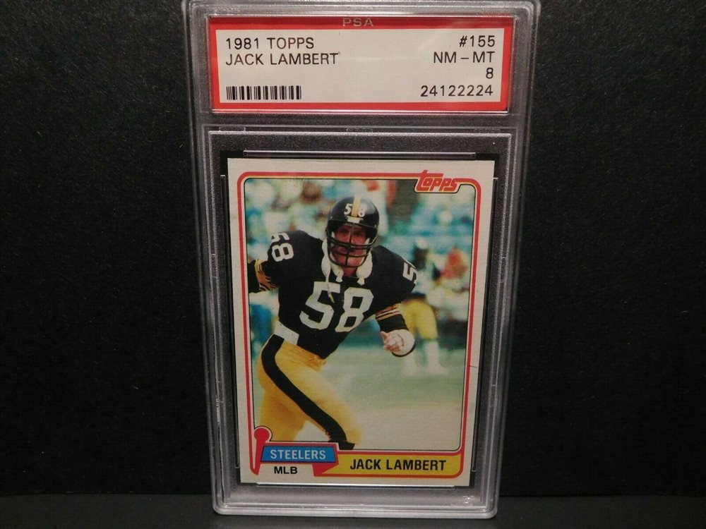 Auction Prices Realized Football Cards 1981 Topps Jack Lambert