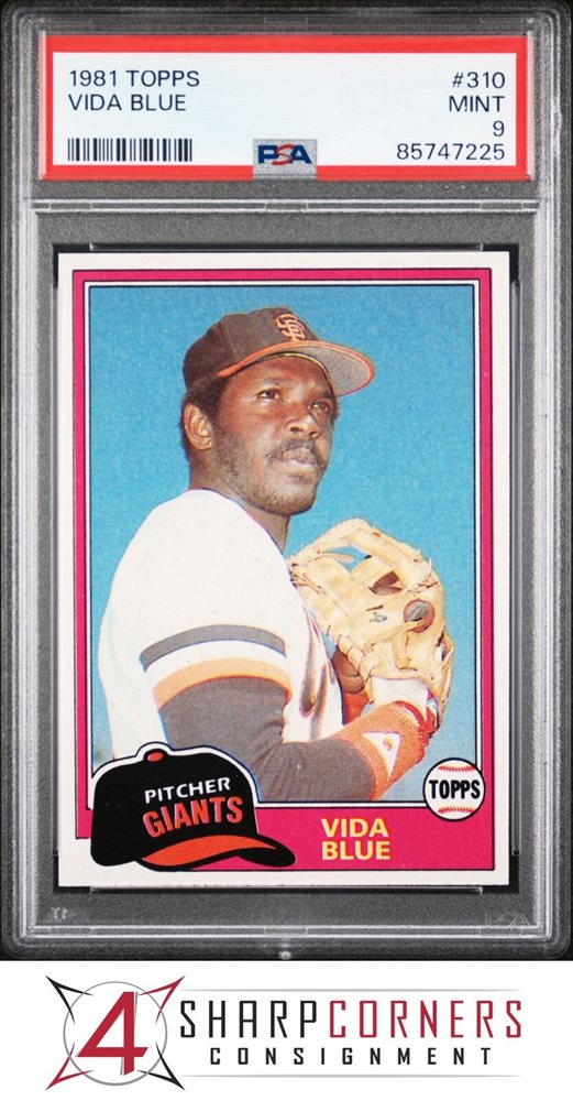 Auction Prices Realized Baseball Cards 1981 Topps Vida Blue