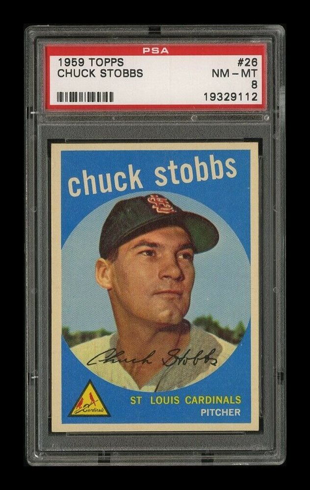 Auction Prices Realized Baseball Cards 1959 TOPPS Chuck Stobbs