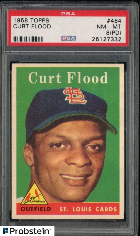 Auction Prices Realized Baseball Cards 1958 TOPPS Curt Flood