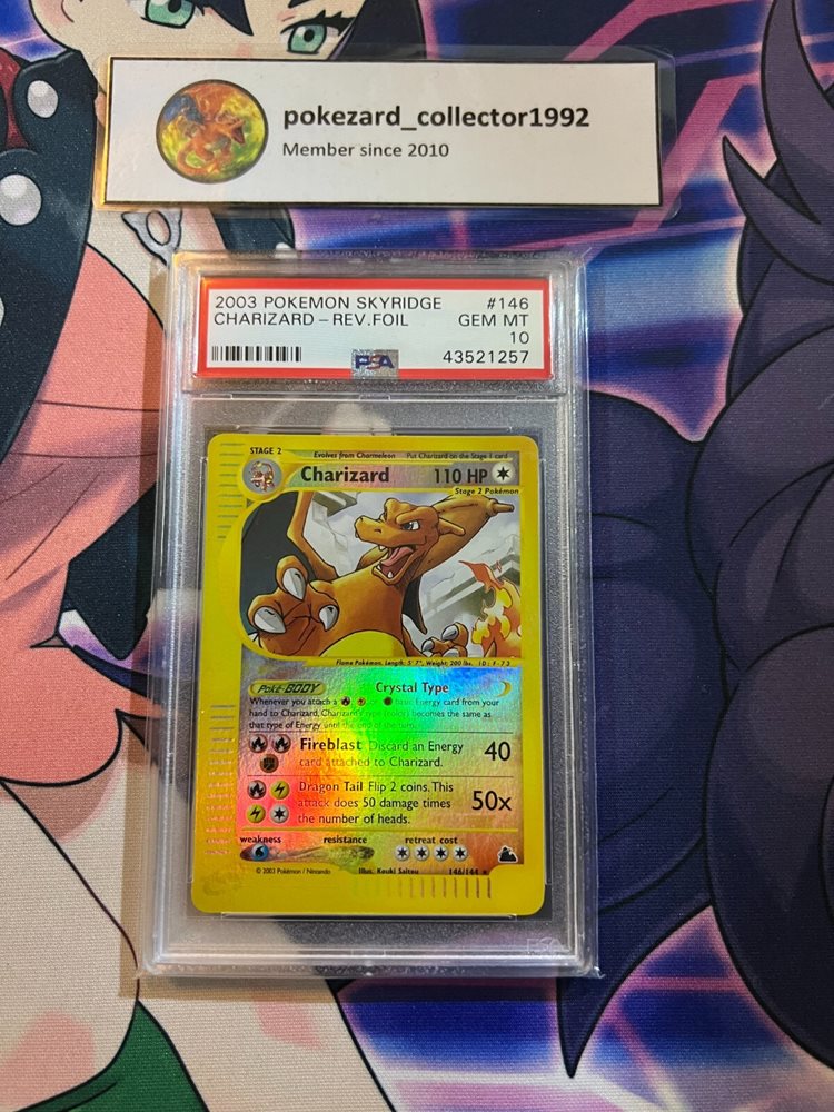 Auction Prices Realized Tcg Cards 2003 POKEMON SKYRIDGE Charizard ...