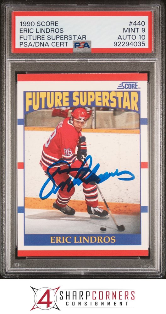 Auction Prices Realized Hockey Cards 1990 SCORE Eric Lindros