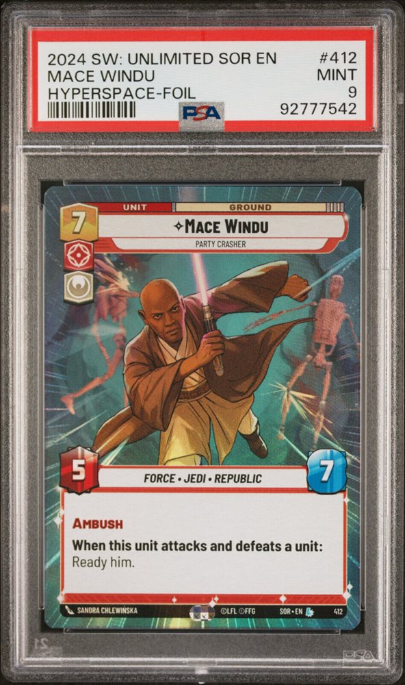 Auction Prices Realized Tcg Cards 2024 STAR WARS: UNLIMITED SPARK OF ...