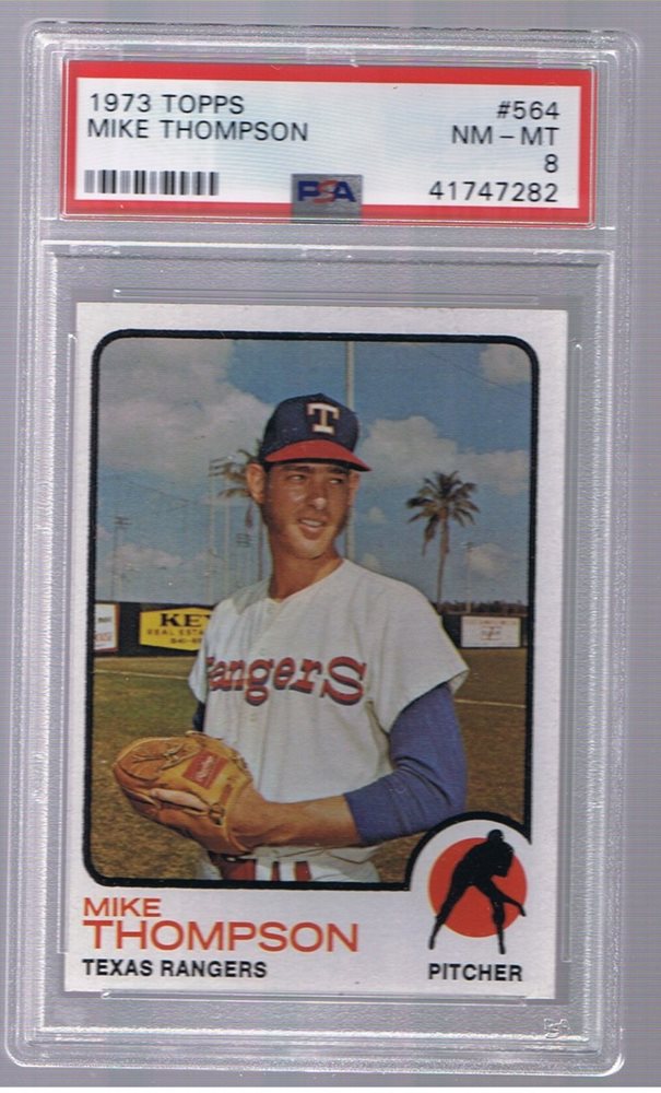 Auction Prices Realized Baseball Cards 1973 Topps Mike Thompson