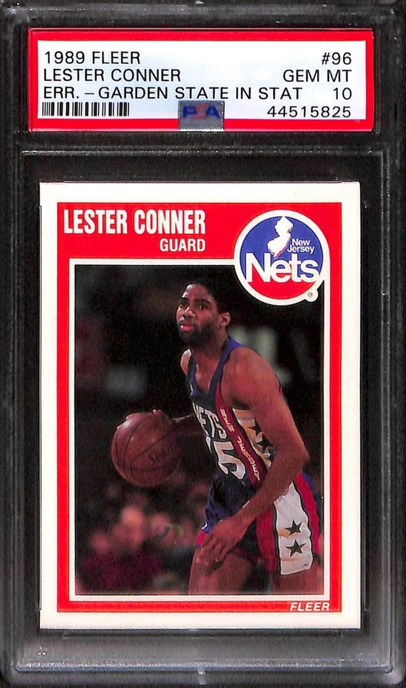 Auction Prices Realized Basketball Cards 1989 FLEER Lester Conner