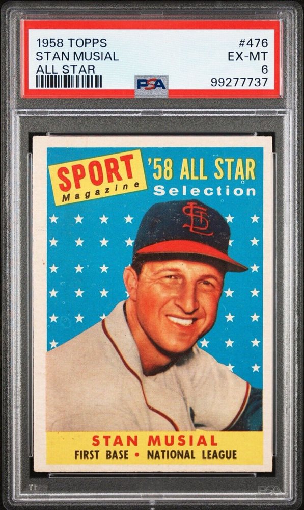 Auction Prices Realized Baseball Cards 1958 Topps Stan Musial