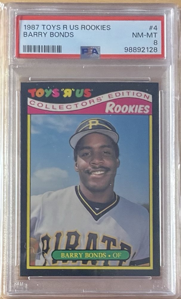 Auction Prices Realized Baseball Cards 1987 TOYS R US ROOKIES Barry Bonds