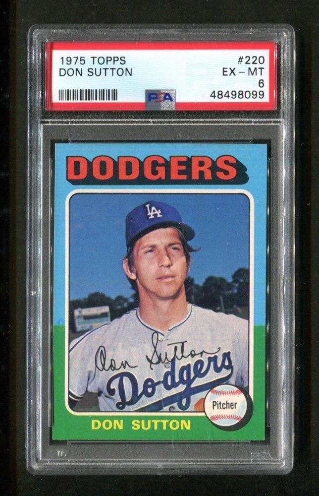 Auction Prices Realized Baseball Cards 1975 TOPPS Don Sutton