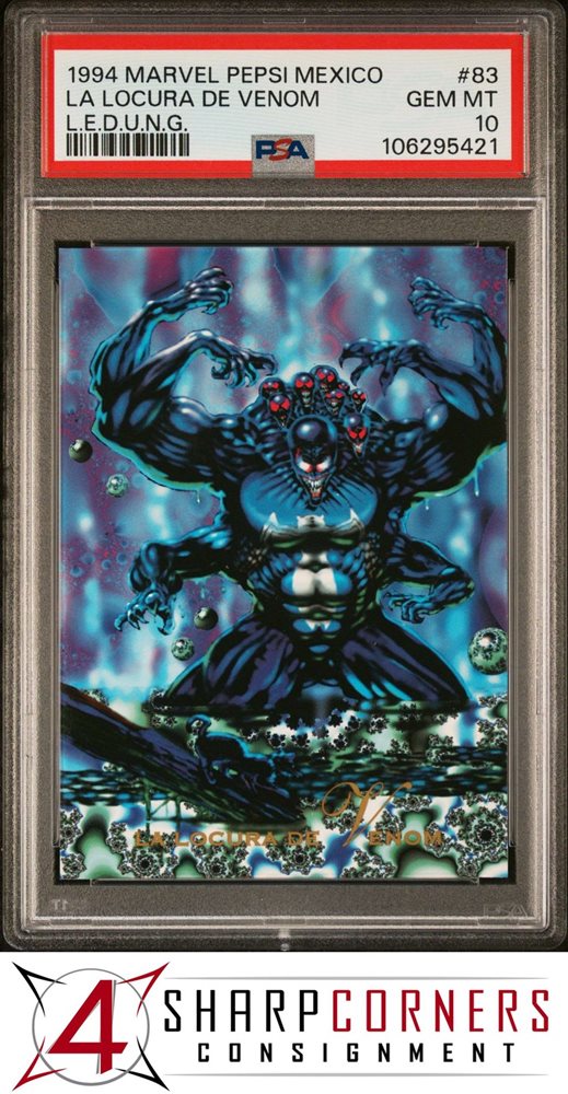 Auction Prices Realized Non-Sport Cards 1994 MARVEL PEPSI MEXICO La ...