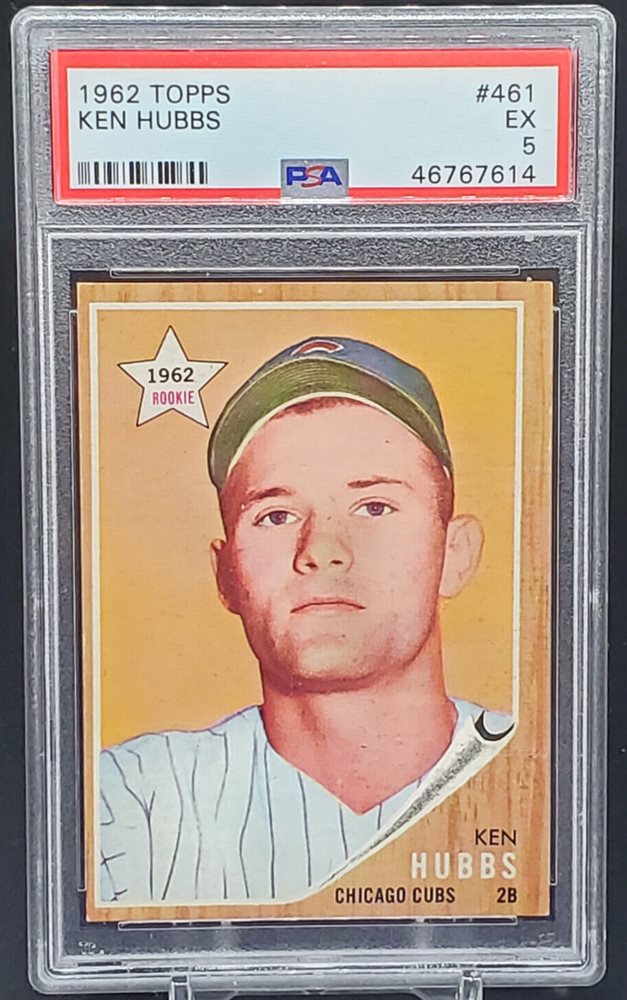 Auction Prices Realized Baseball Cards 1962 Topps Ken Hubbs