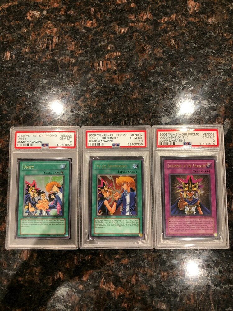Yugioh! Unity, Yu-Jo Friendship, & Judgment of the Pharoh MINT ...
