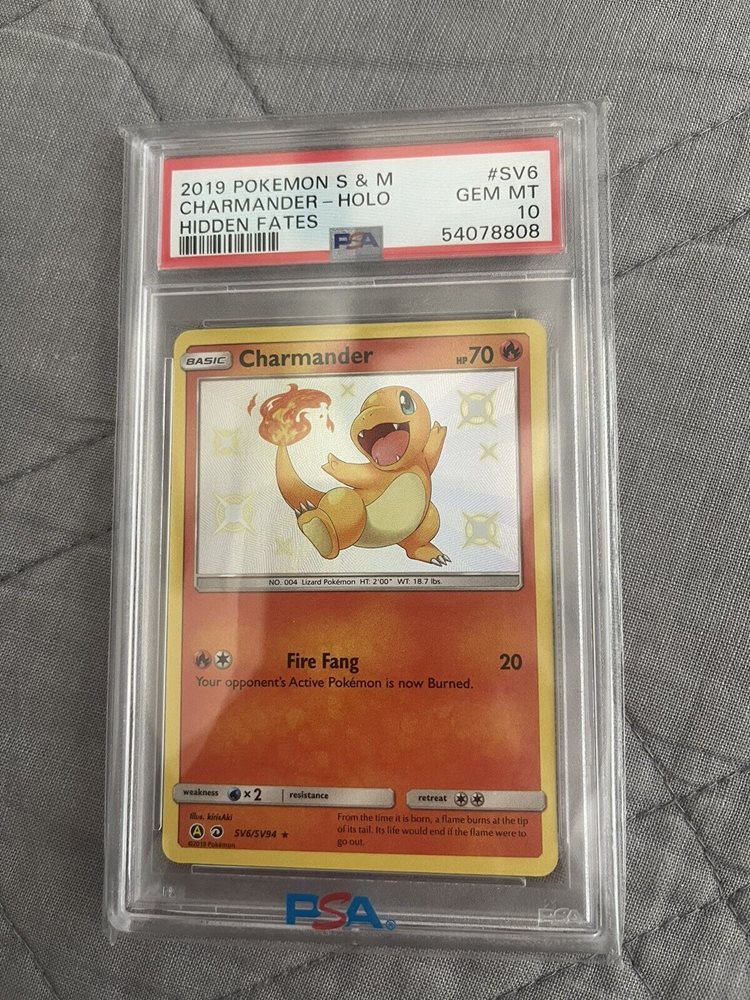 Shiny Charmander Card