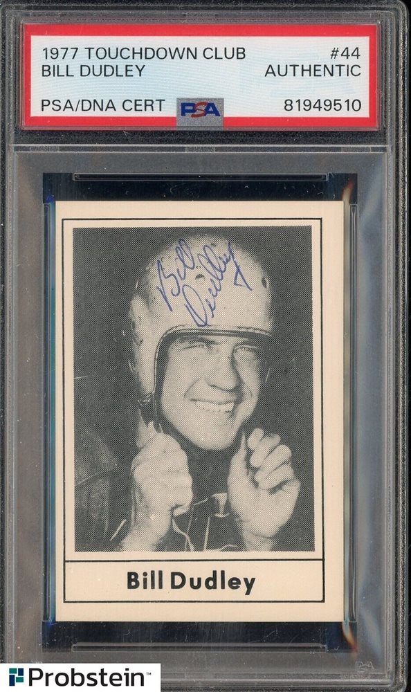 eBay Auction Item 387480339694 Football Cards 1977 Touchdown Club