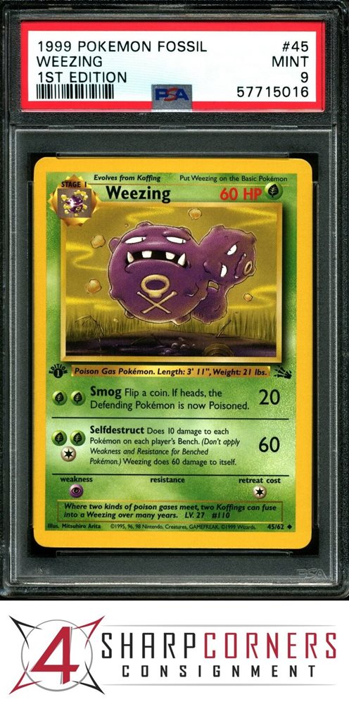Pokemon Weezing Card