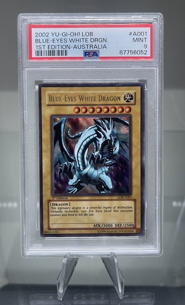 eBay Auction Item 364885693989 Tcg Cards 2002 Yu-Gi-Oh! Lob-Legend Of Blue Eyes White Dragon