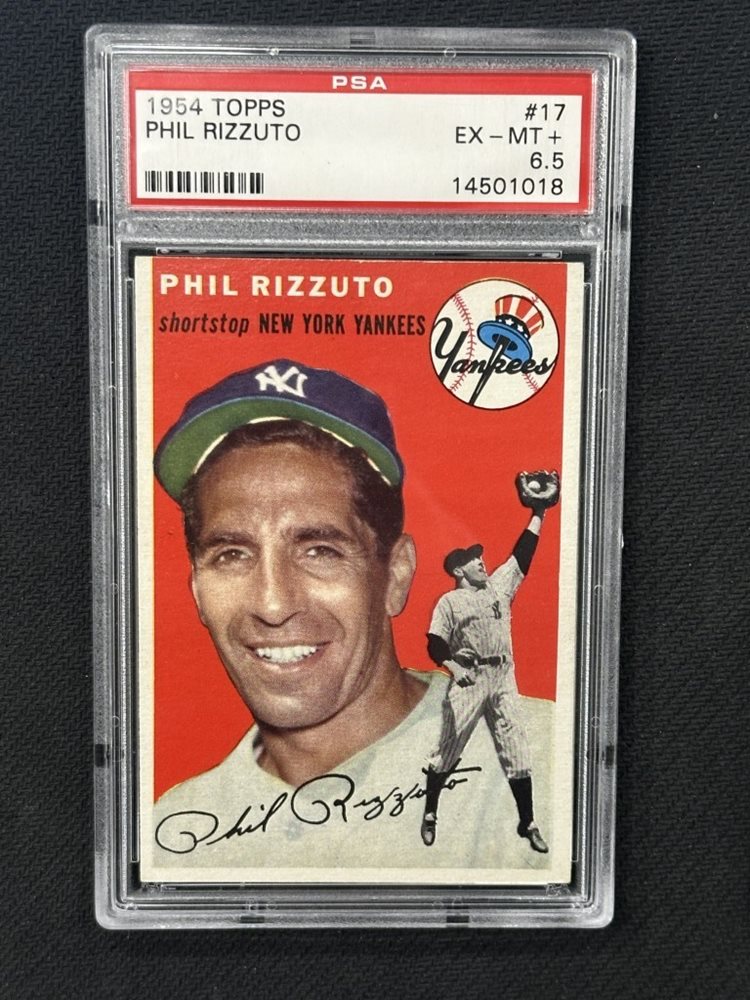 Auction Prices Realized Baseball Cards 1954 TOPPS Phil Rizzuto