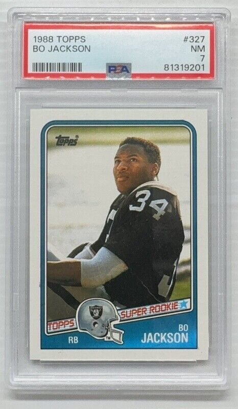 Auction Prices Realized Football Cards 1988 Topps Bo Jackson