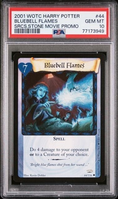 Auction Prices Realized Tcg Cards 2001 Wotc Harry Potter Bluebell Flames