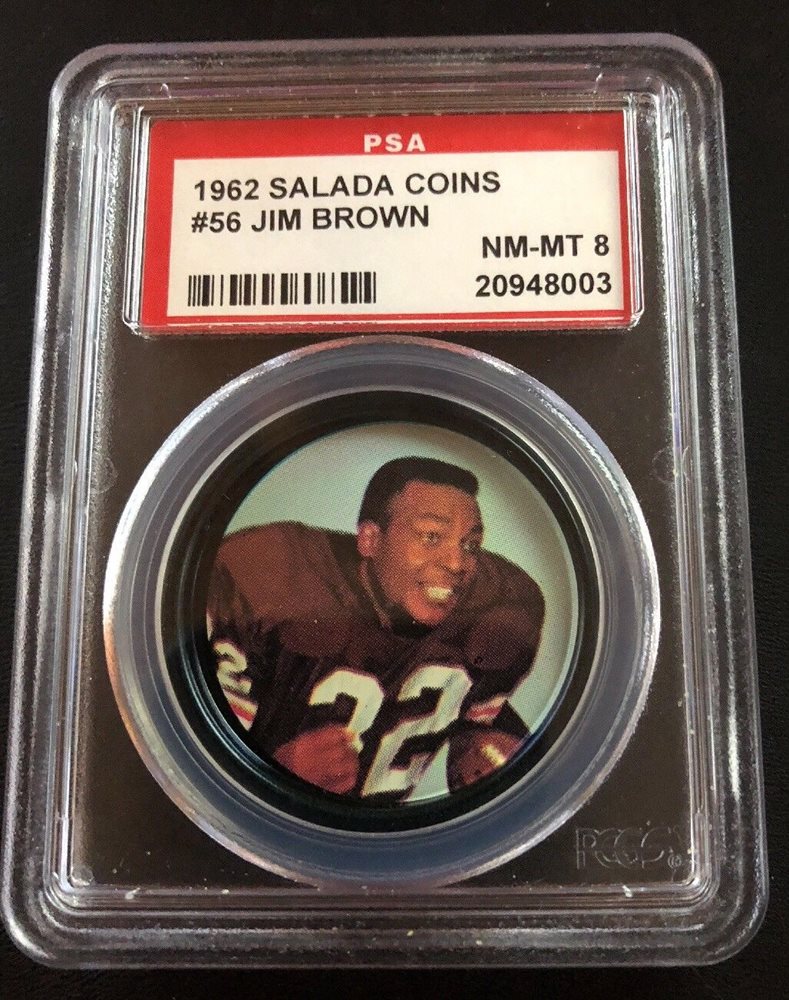 Auction Prices Realized Football Coins 1962 Salada Coins Jim Brown