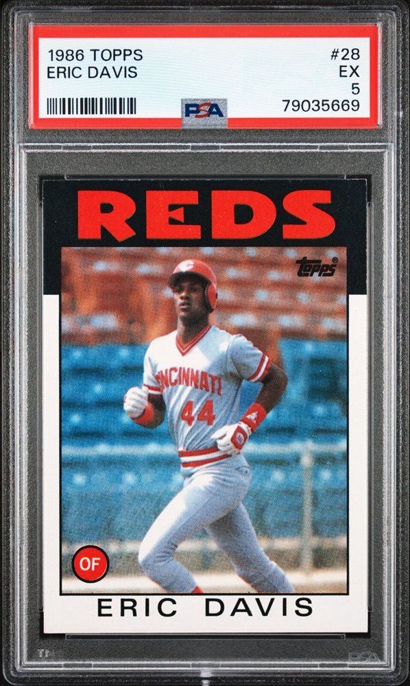 Auction Prices Realized Baseball Cards 1986 TOPPS Eric Davis