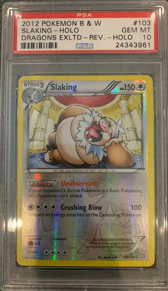 Slaking Evolution Chart