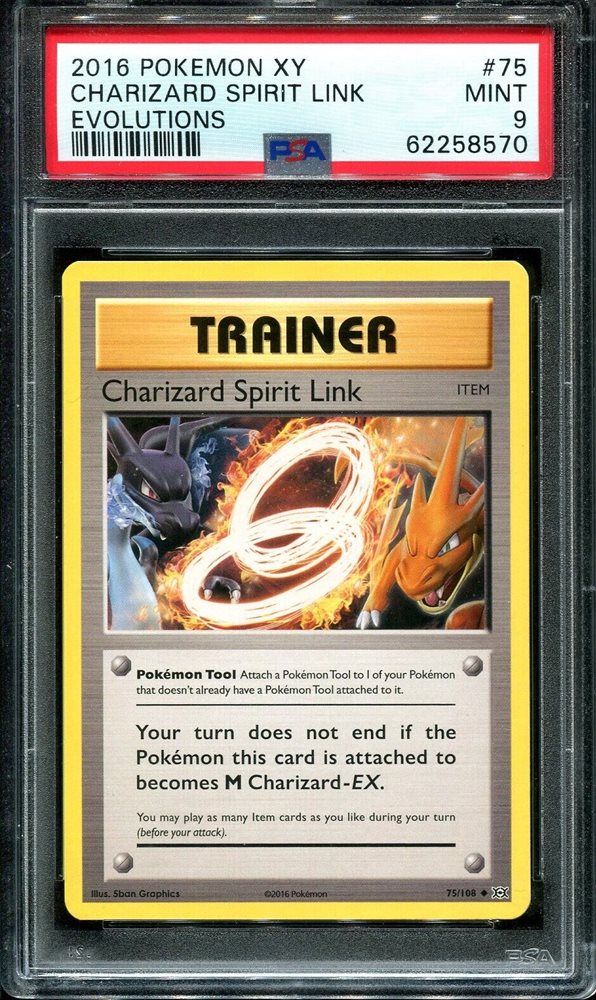 Auction Prices Realized Tcg Cards 2016 POKEMON XY EVOLUTIONS Charizard ...