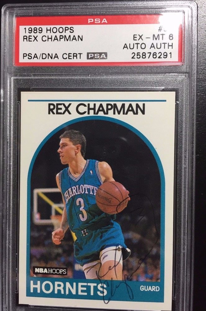 Auction Prices Realized Basketball Cards 1989 Hoops Rex Chapman