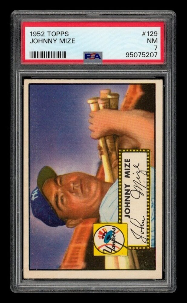 Auction Prices Realized Baseball Cards 1952 Topps Johnny Mize