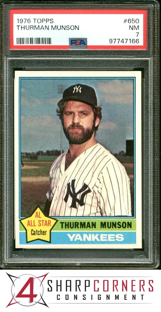 Auction Prices Realized Baseball Cards 1976 Topps Thurman Munson