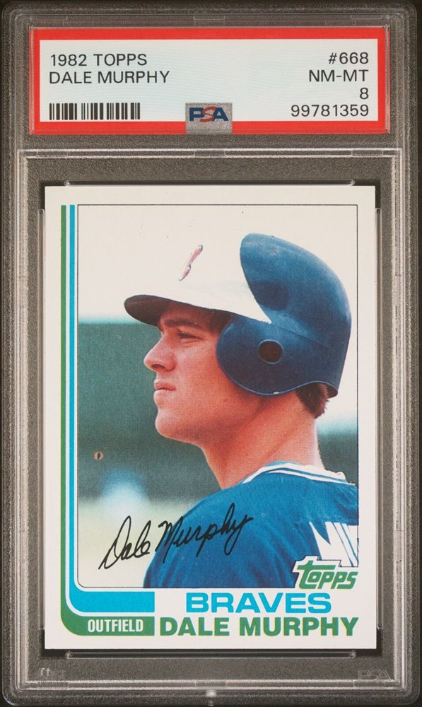 Auction Prices Realized Baseball Cards 1982 TOPPS Dale Murphy