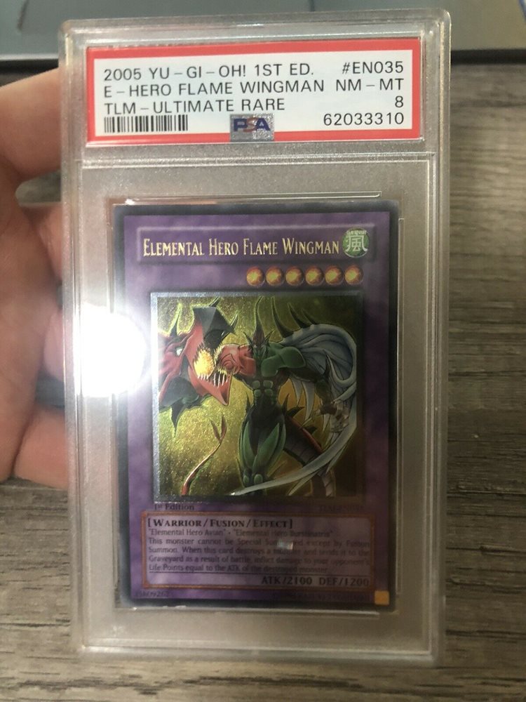 Auction Prices Realized Tcg Cards 2005 Yu-Gi-Oh! Tlm-The Lost Millennium Elemental Hero Flame ...