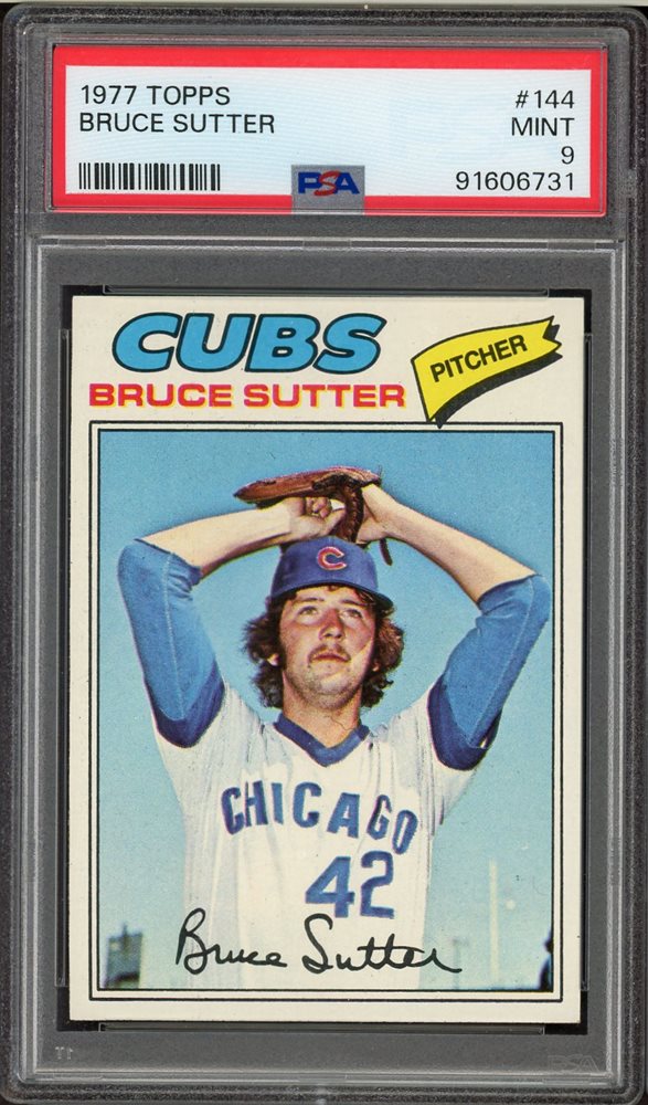 Auction Prices Realized Baseball Cards 1977 Topps Bruce Sutter