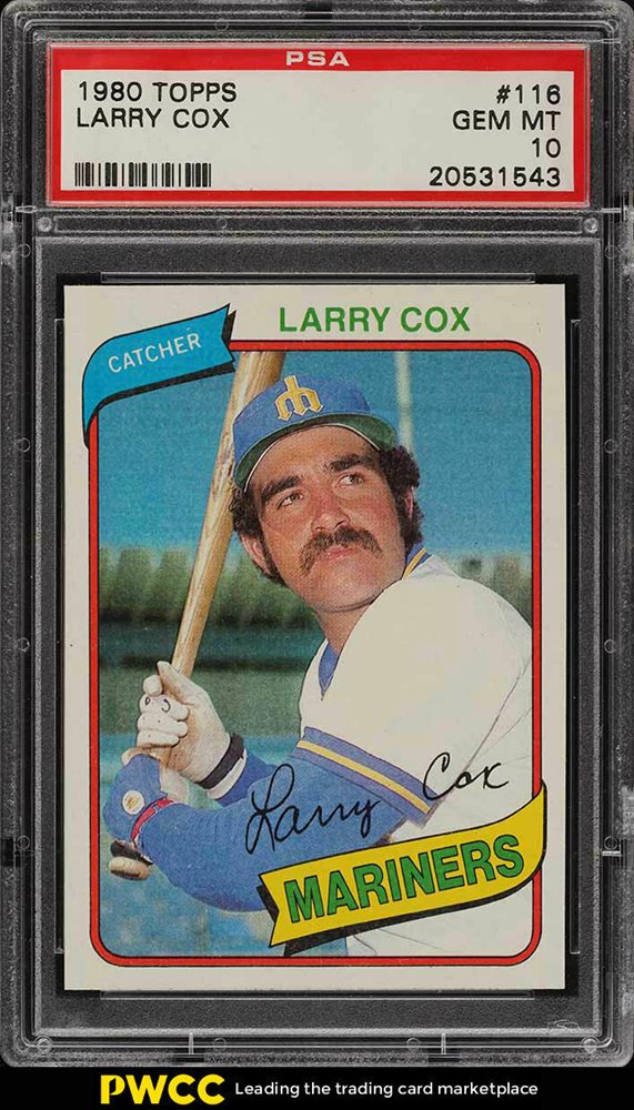 Auction Prices Realized Baseball Cards 1980 Topps Larry Cox